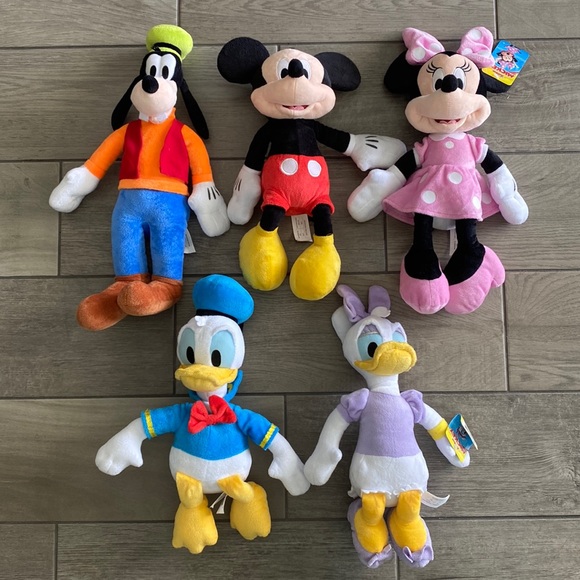 Disney | Toys | Disney Mickey Mouse Stuffedplush Toys Lotbundle | Poshmark